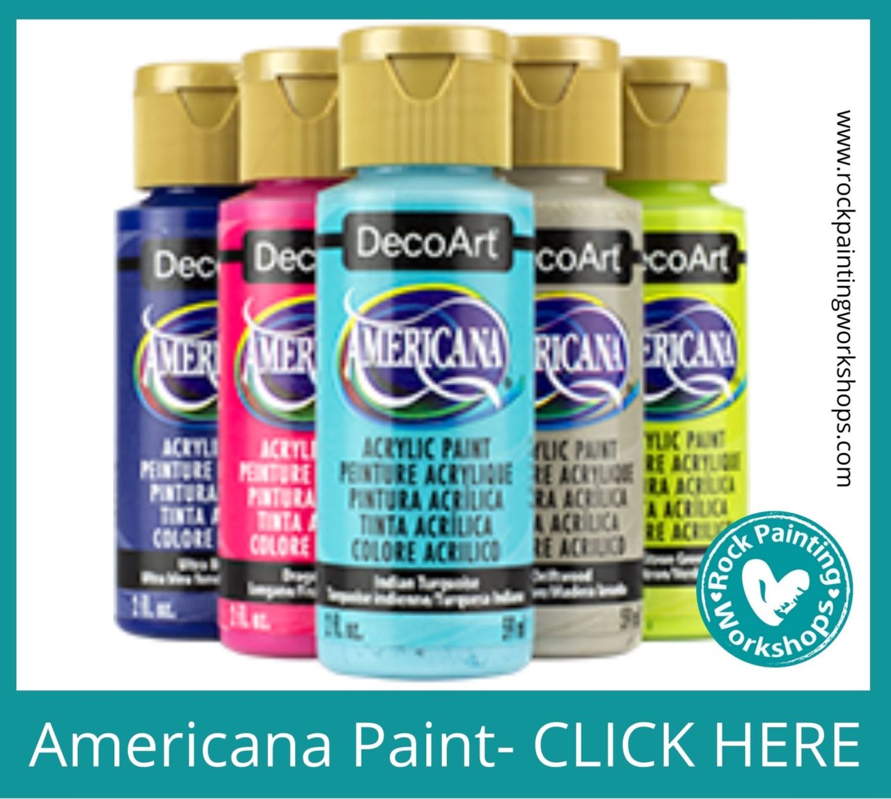 Acrylic Paint | Rock Painting Workshops
